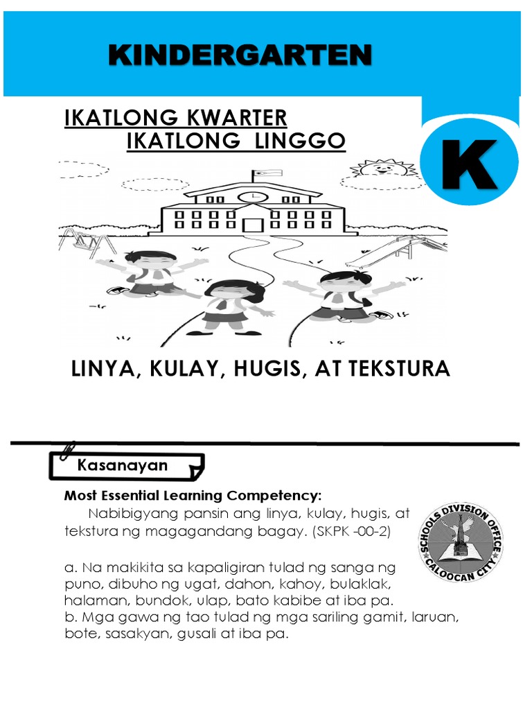 Kinder Q3 Week 3 1 | PDF Kinder Q3 Week 3 1 | PDF