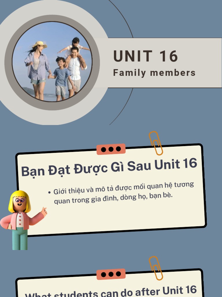Unit 16 Family Members | PDF | Semantic Units | Morphology