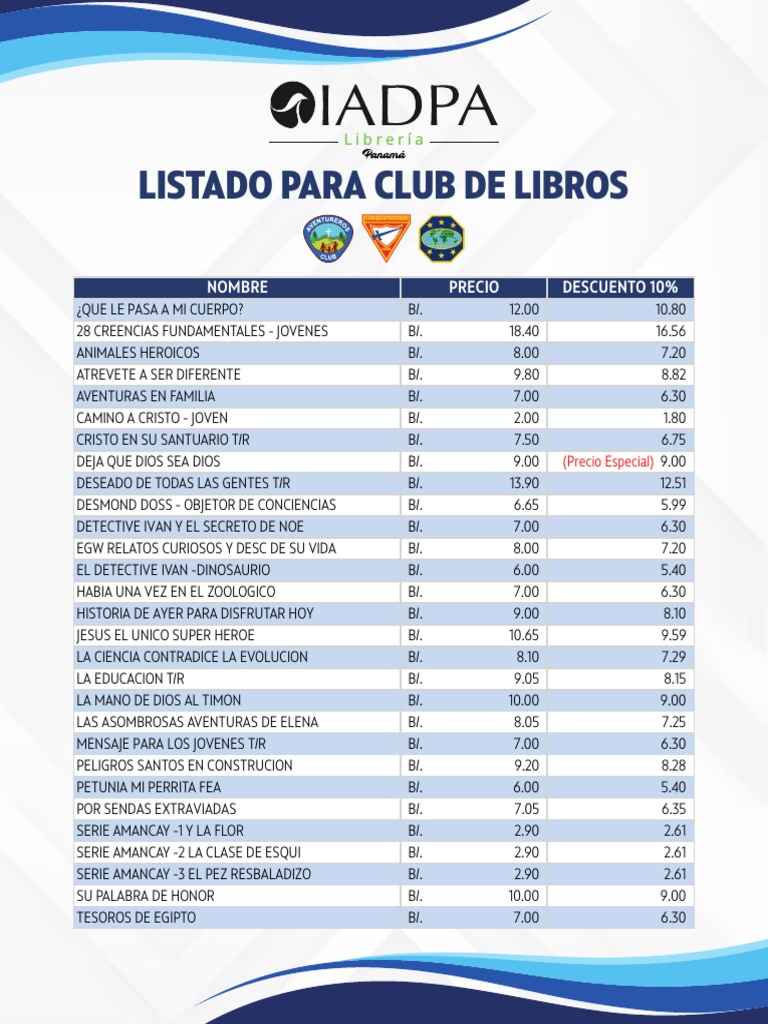 Club de Libros | PDF