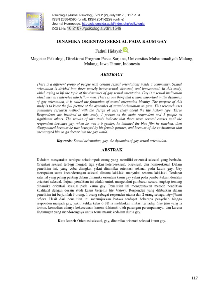 Dinamika_Orientasi_Seksual_pada_Kaum_Gay (1) | PDF