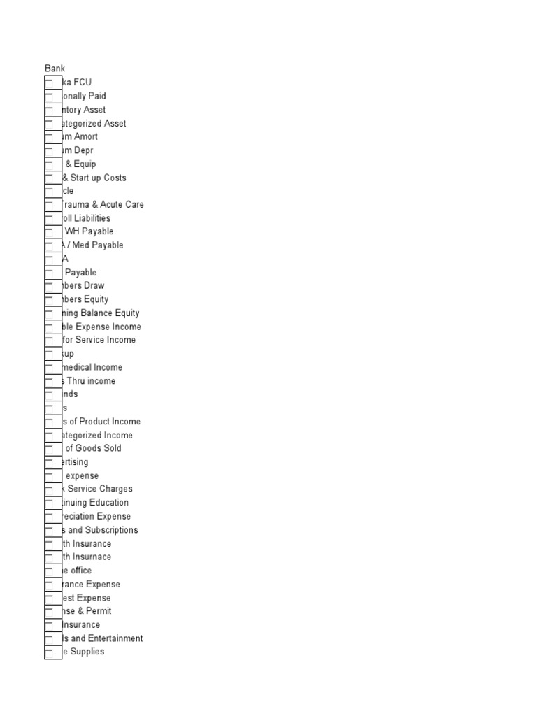 Coa | PDF | Expense | Payroll Tax