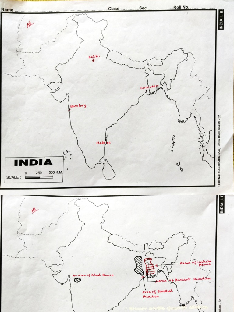History Maps Class X | PDF