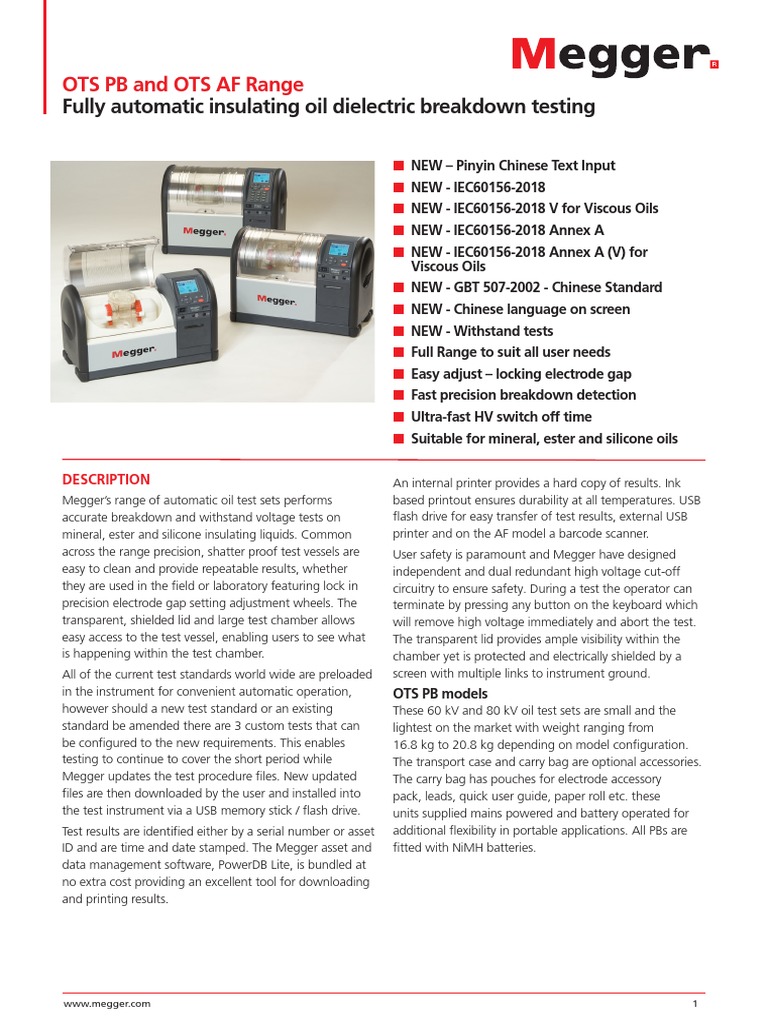 OTS60PB OTS80PB OTS60AF OTS80AF OTS100AF - DS - en | PDF | Electrical ...