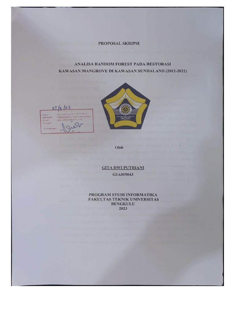 Draft Proposal Skripsi Gita Dwi Putriani G1A019043 | PDF | Kesehatan ...