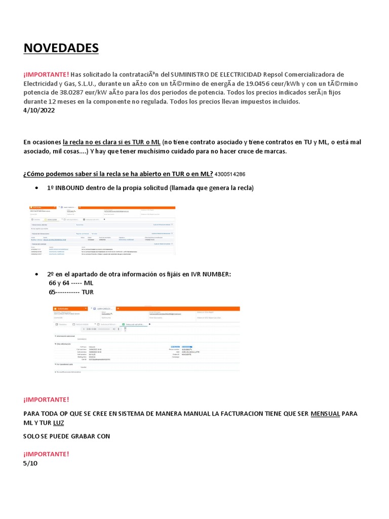 Novedades | PDF | Contraseña | Factura