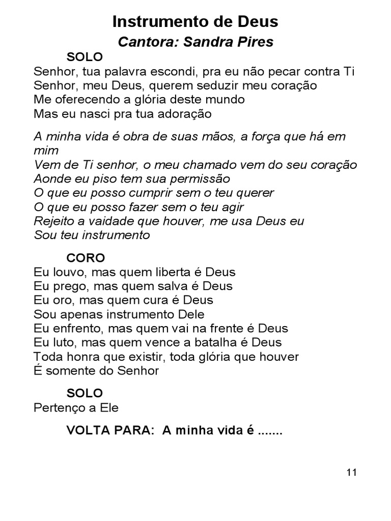 7 Instrumento de Deus | PDF