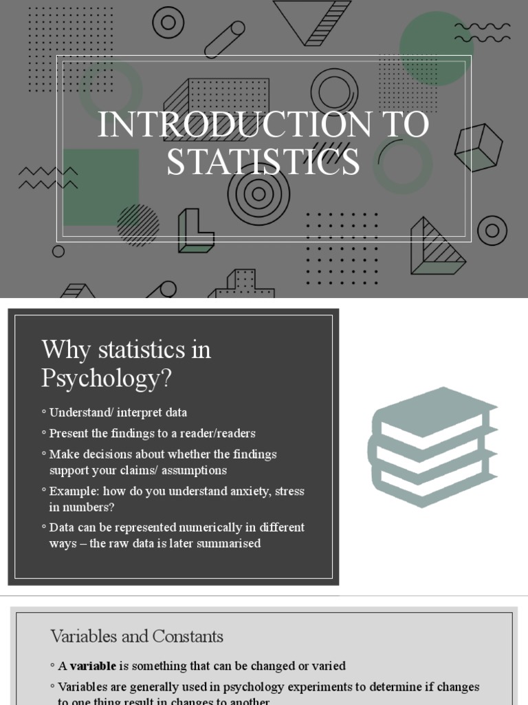 Introduction To Statistics | PDF | Level Of Measurement | Dependent And ...