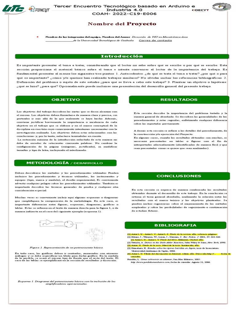 Poster Utc Meca Prueba | PDF | Science