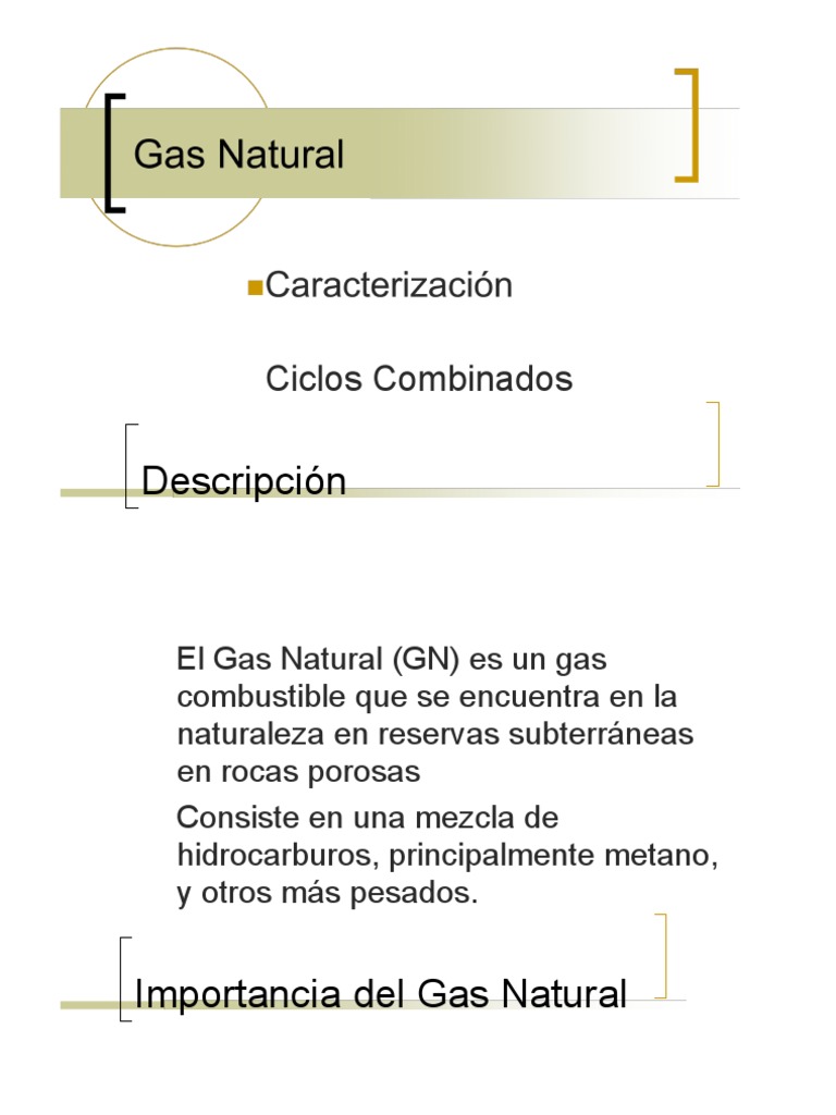Gas Natural | PDF | Gas natural | Gas natural licuado