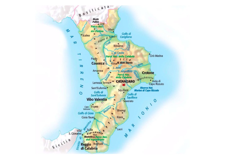 Mappa Calabria | PDF