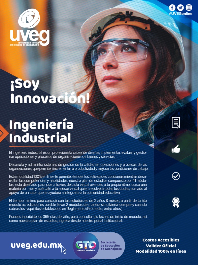 Ing Industrial Pdf Plan De Estudios