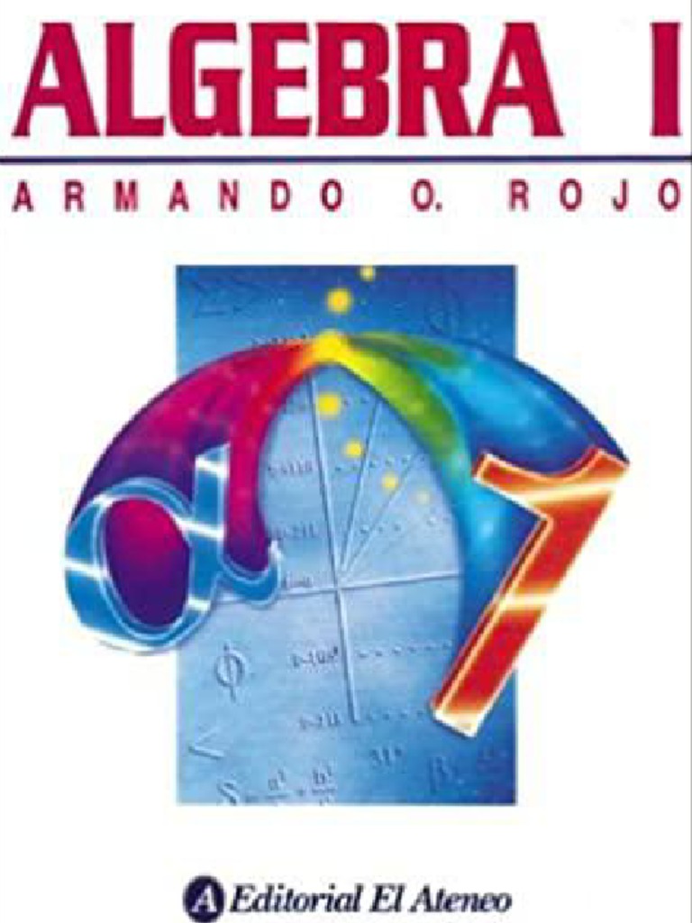 Algebra I - Armando Rojo | PDF