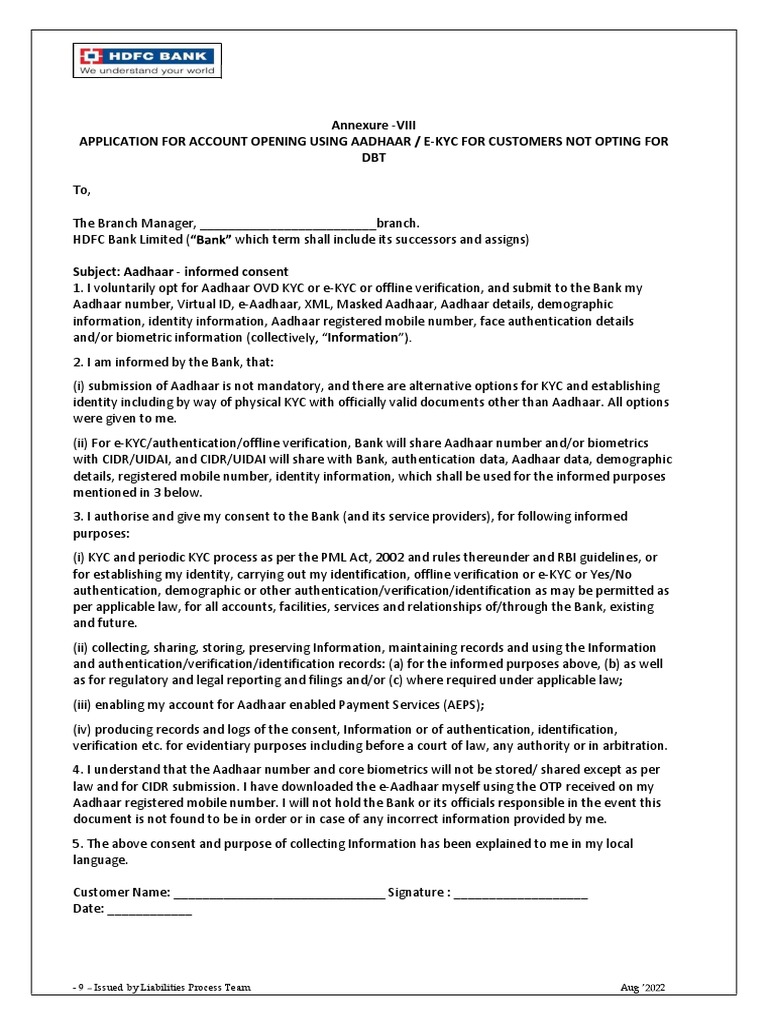 Non DBT Adhaar - New | PDF | Identity Document | Authentication