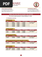 2025 Fee Structure Makini Primary School Ngong Road | PDF | Payments