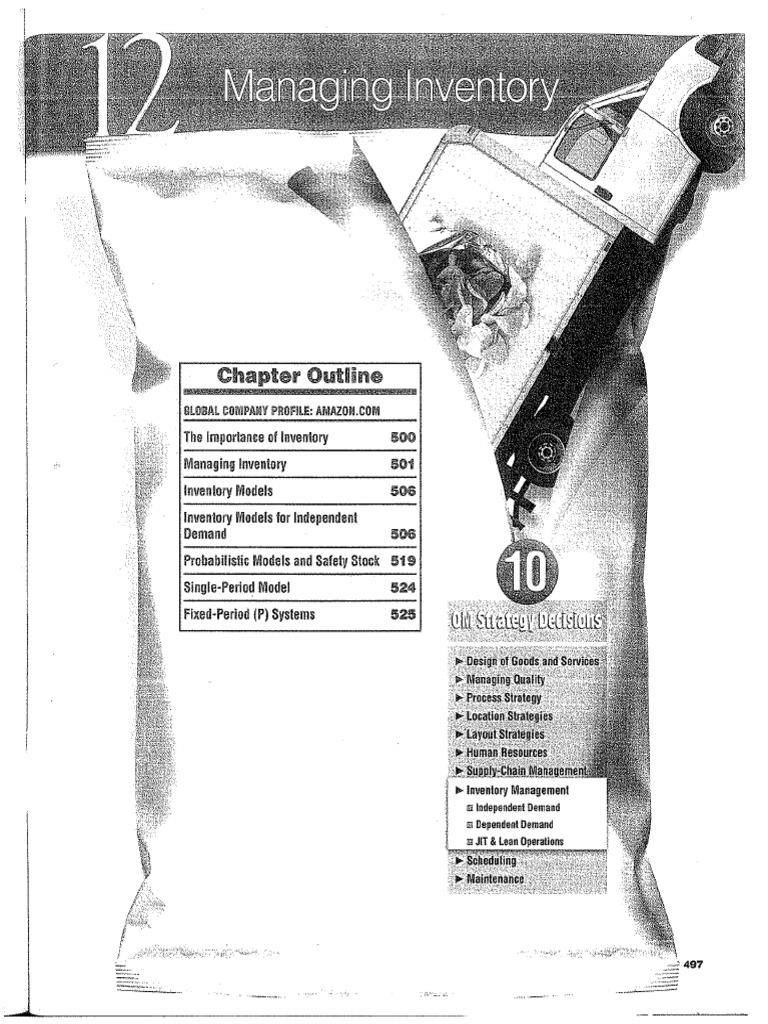 Inventory Management - Operations Management (10th Edition) by Jay ...