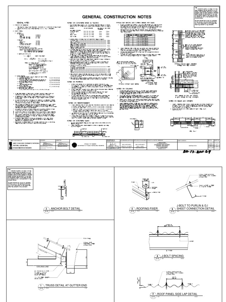 2 Storey Structural | PDF | Architectural Elements | Components