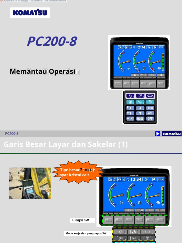 Pc200-8-Monitor en Id | PDF