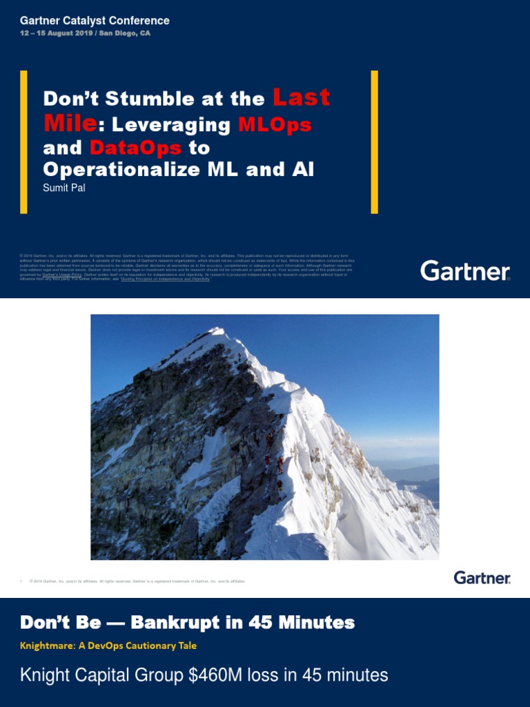 Leveraging MLOps and DataOps To Operationalize ML and AI | PDF | Machine Learning | Data