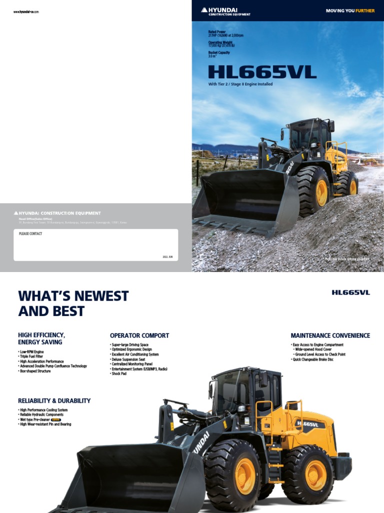 Ce Eng HL665VL (22.06) | PDF | Pump | Engines
