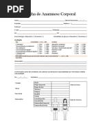 Ficha de Anamnese PEIM | PDF