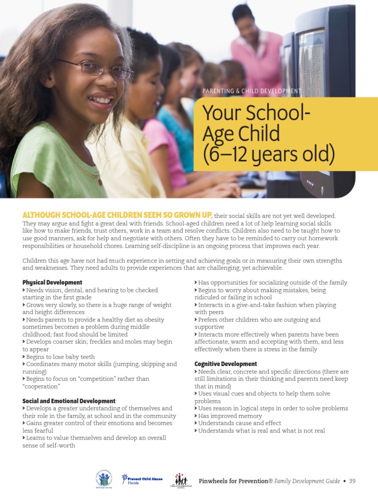 School Child | PDF | Child Development | Cognitive Science