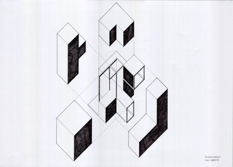 Axonometría Explotada - Proyecto Final | PDF