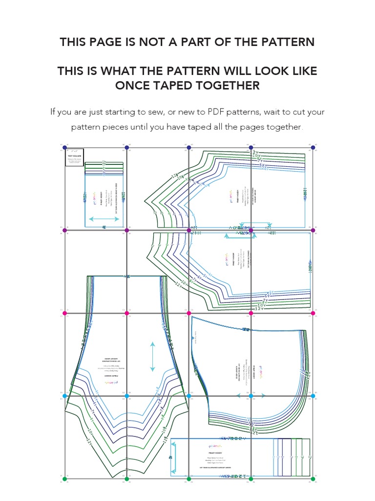 Finley Hoody Sewing Pattern Guide | PDF | Chess | Chess Theory