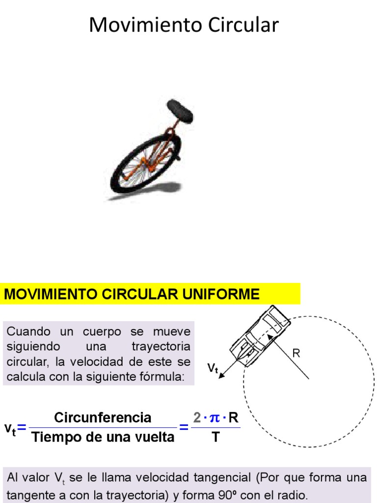 08) Movimiento Circular | PDF | Velocidad | Aceleración