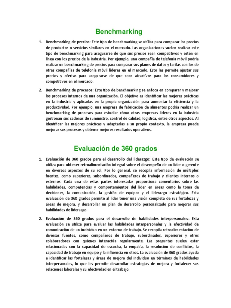 Benchmarking | PDF | Benchmarking | Soledad Benchmarking | PDF | Benchmarking | Soledad