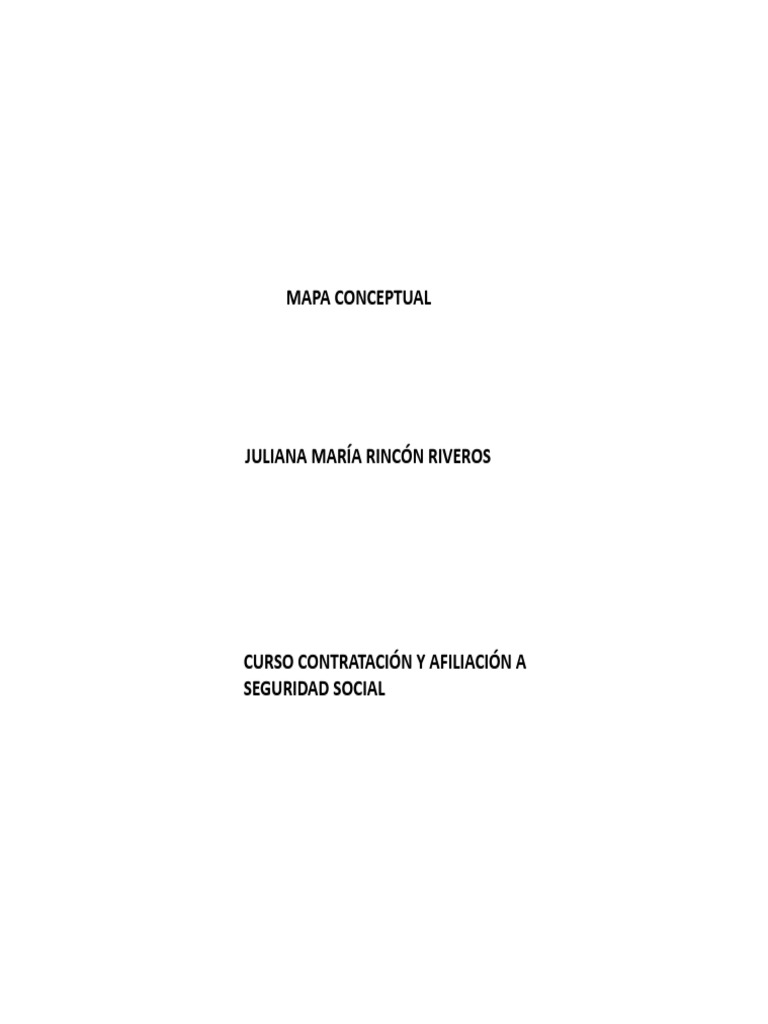 Mapa Conceptual | PDF | Pensión | Economias