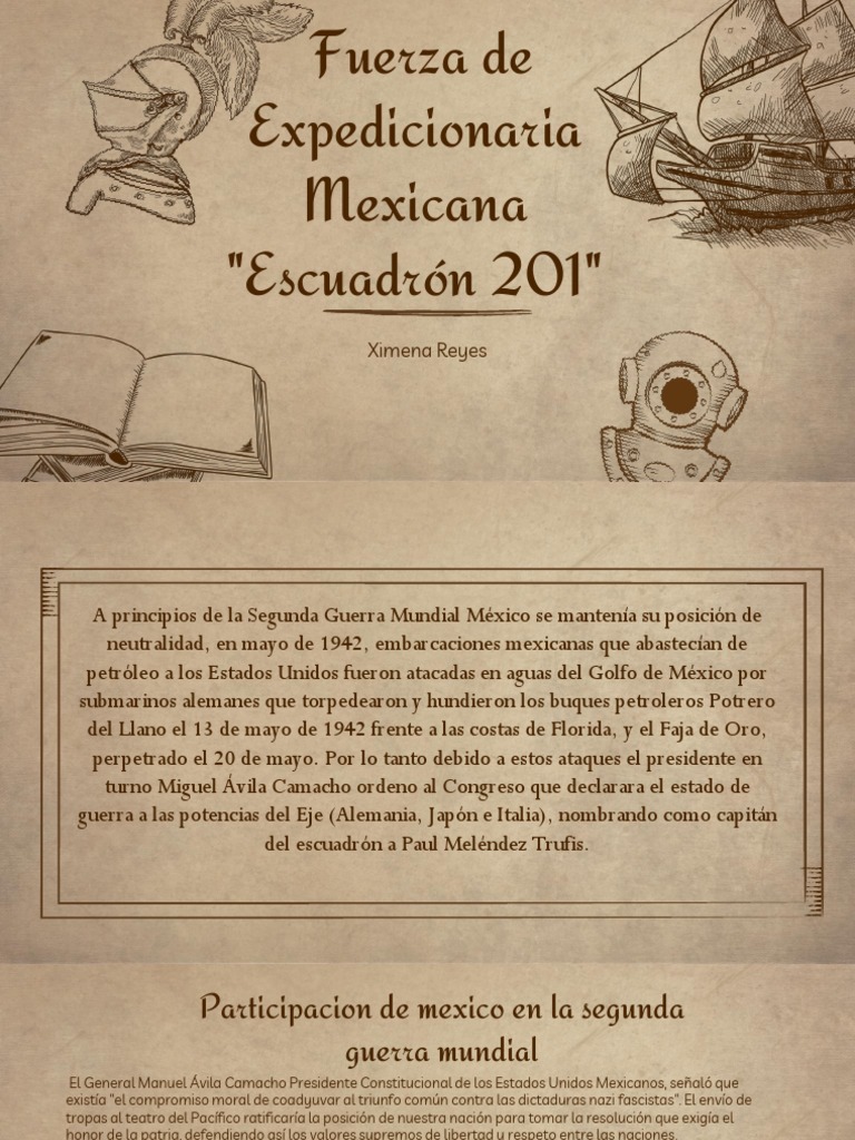 Escuadrón 201: México en la WWII | PDF | Batallas y operaciones de la ...