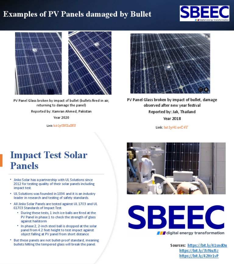 Solar Panel Impact Test | PDF | Home & Garden