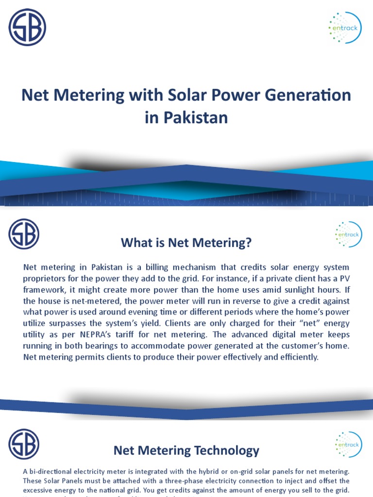 Net Metering | PDF | Solar Power | Energy Technology