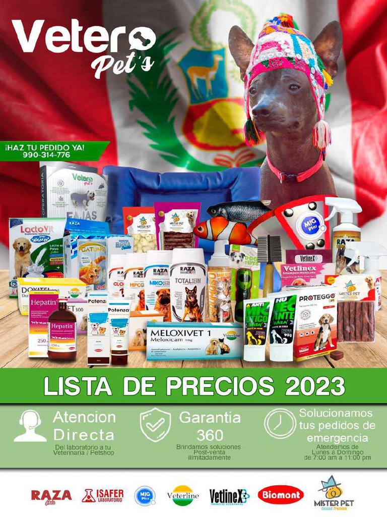 Catalogo Veterpets Julio-I 2023 | PDF | Vitamina | Vitamina B12