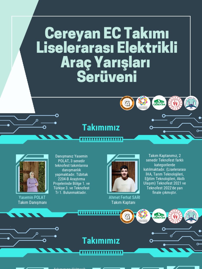 Liselerarası Efficiency Challenge Elektrikli Araç Yarışları Pdf 