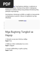 50 Bugtong Bugtong With Answer | PDF