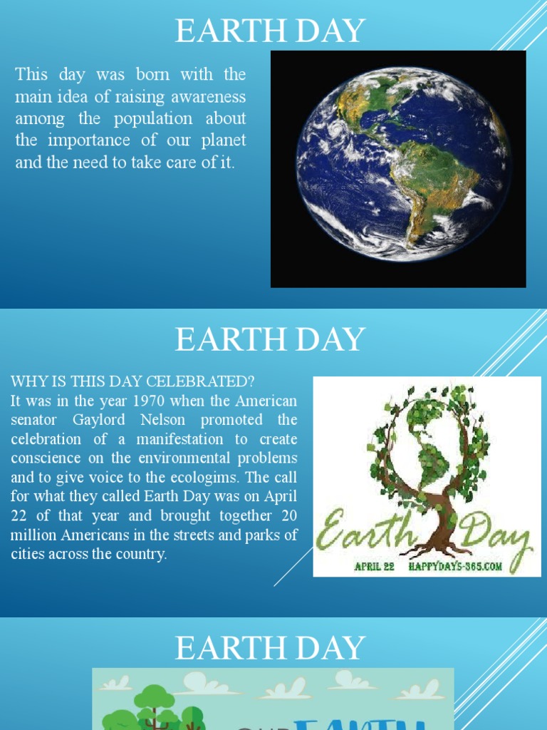 Earth Day: A Call for Environmental Care | PDF | Science & Mathematics