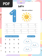 Latihan Menulis Anak TK | PDF