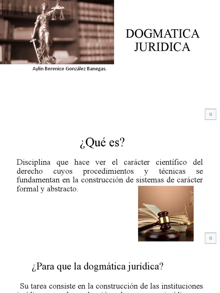Dogmatica Juridica | PDF
