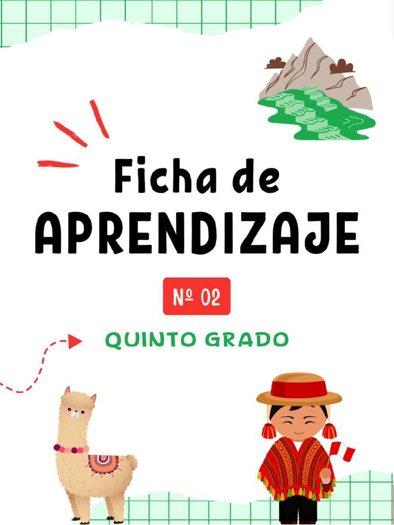 Ficha de Aprendizaje #02 - Todos Somos Parte de La Iglesia - 5to Grado | PDF | Relaciones ...