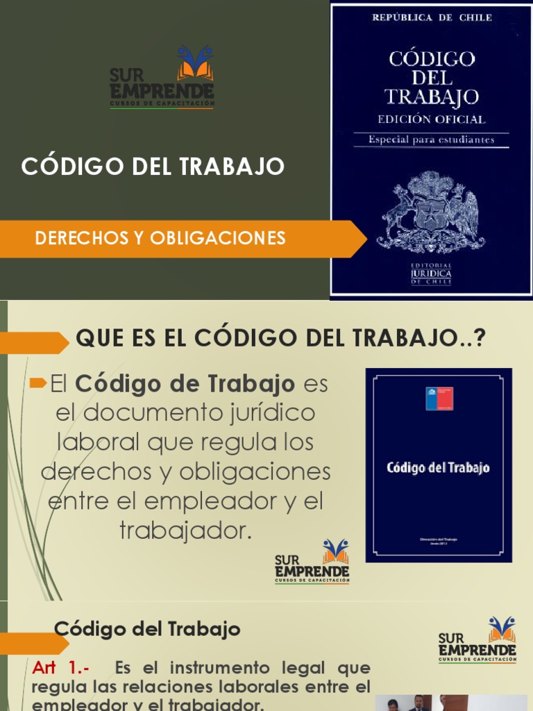 Clase 2 - Código del Trabajo_c19f87c5e4a42abc63d23d7797593e38 | PDF ...