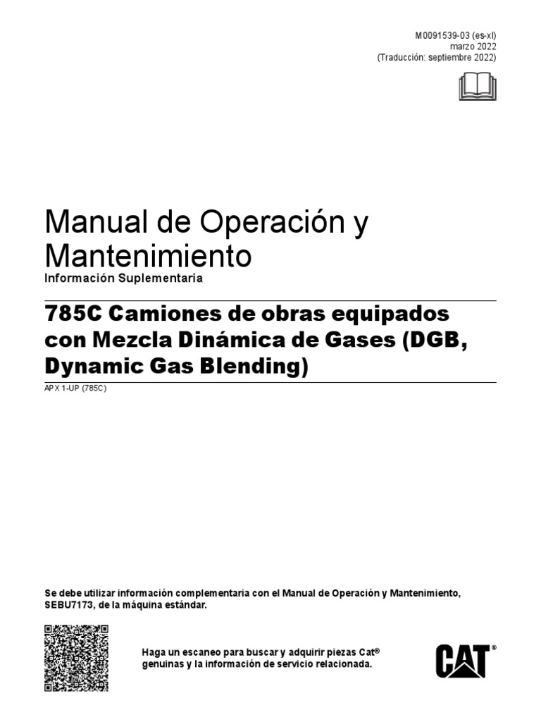Manual de Operación y Mantenimiento | PDF | Información