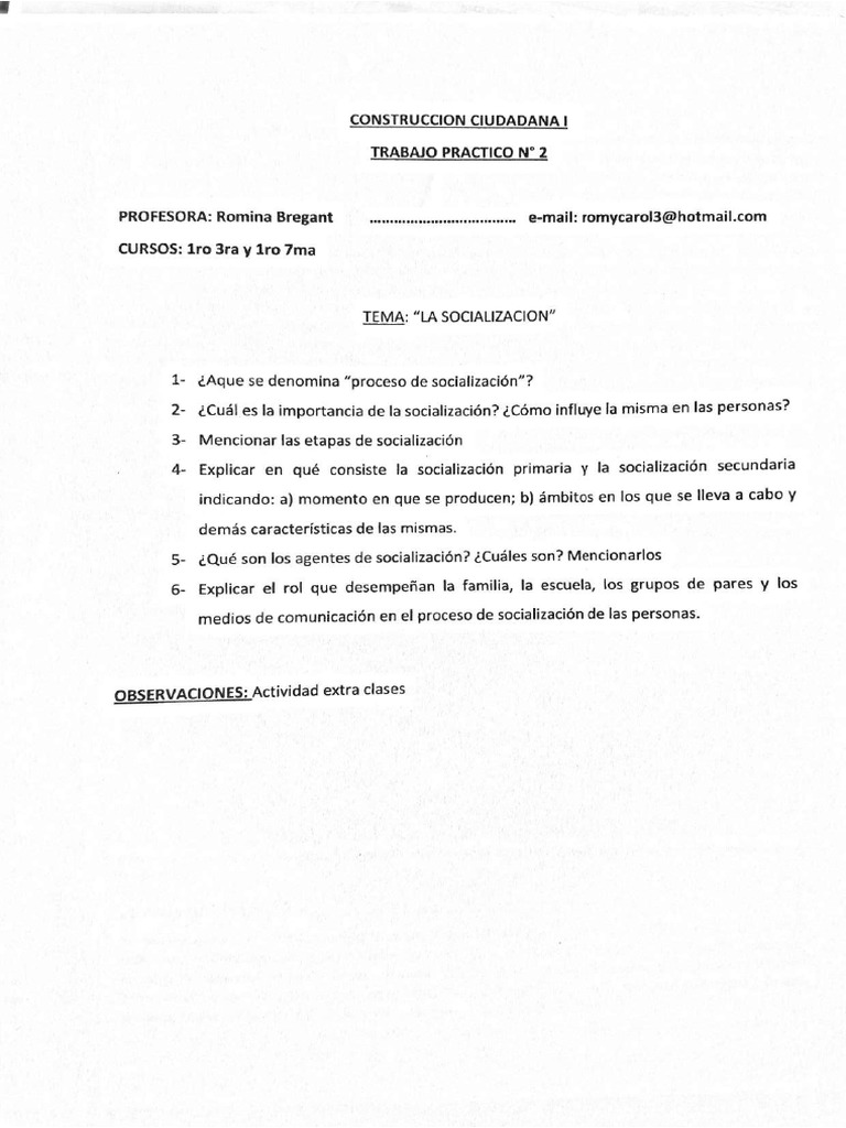 TP #2 Constr Ciudad 1er Año | PDF