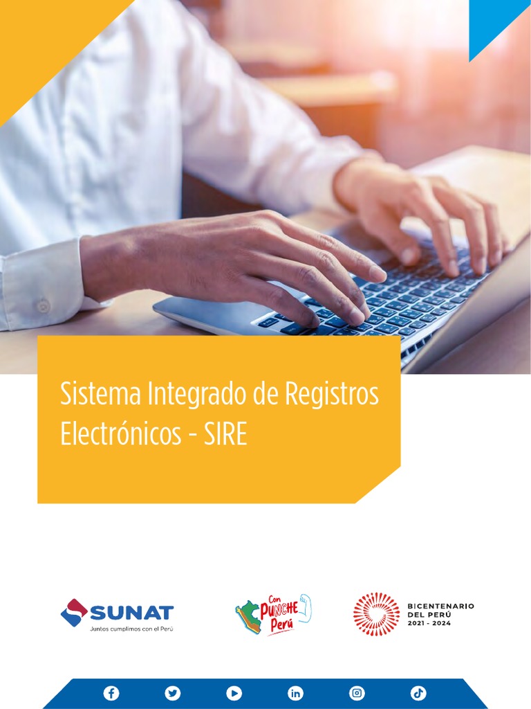 Sistema Integrado de Registros Electrónicos - SIRE | PDF | Tarjeta de ...