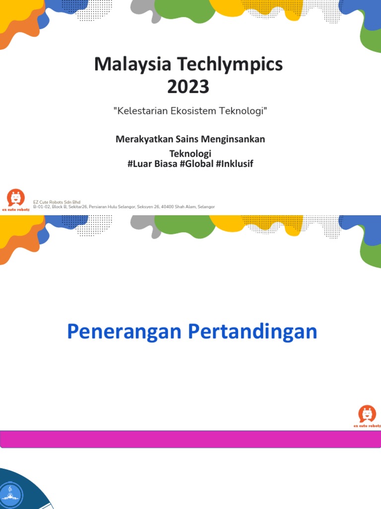 Techlympics: AI & Sains Data | PDF | Seni | Teknologi & Rekayasa