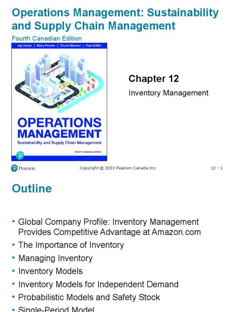 Chapter 12-Inventory Management | PDF | Inventory | Business