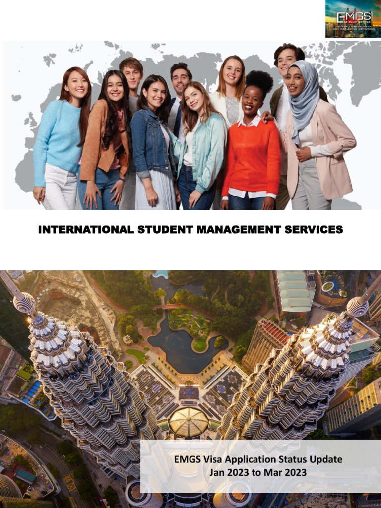EMGS at YOUR SERVICE - Presentation 5 - International Student Management Services ISMS | PDF ...