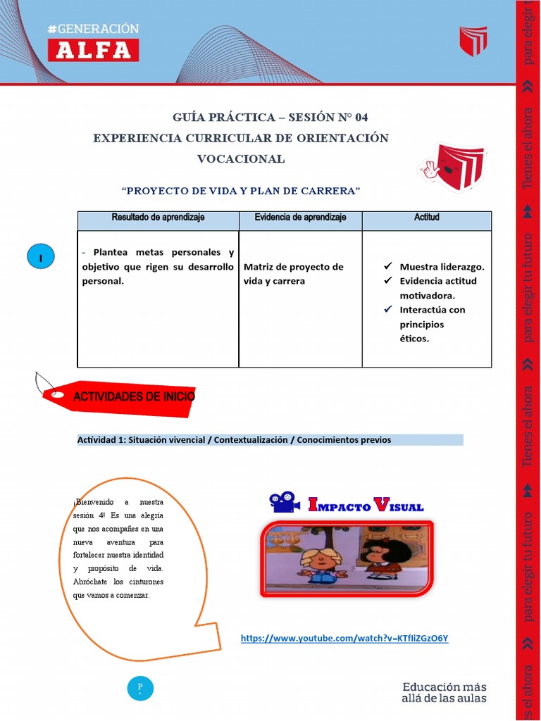 Guía Práctica 04 | PDF | Aprendizaje | Análisis FODA