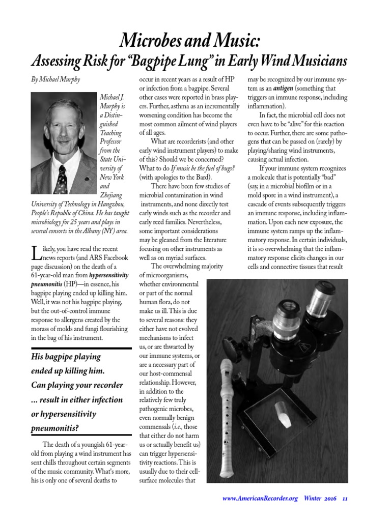 Murphy-2016-Microbes and Music - Assessing Risk | PDF | Immune System ...