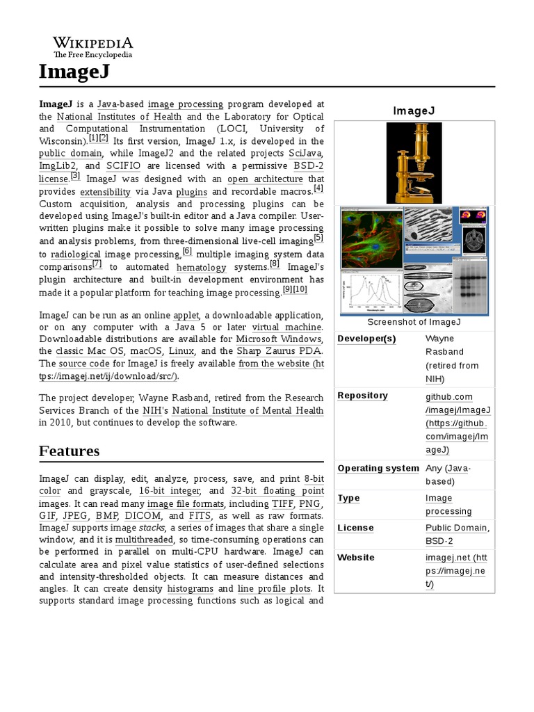 Image J | PDF | Computing | Digital Technology